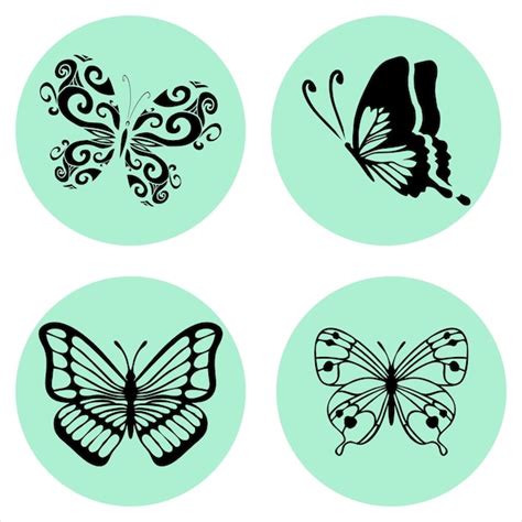 Mariposas Vector Premium