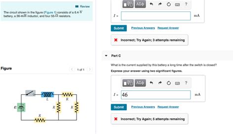Solved Problem Review Part A The Circuit Shown In The Chegg