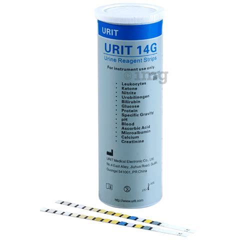 Urit 14g Urine Reagent Strips Buy Box Of 1000 Units At Best Price In