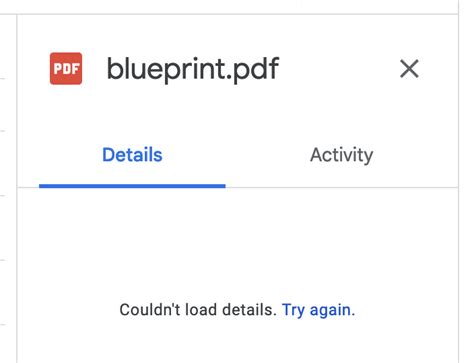 Why Can T I View Details On My Files In Google Drive Web Applications Stack Exchange