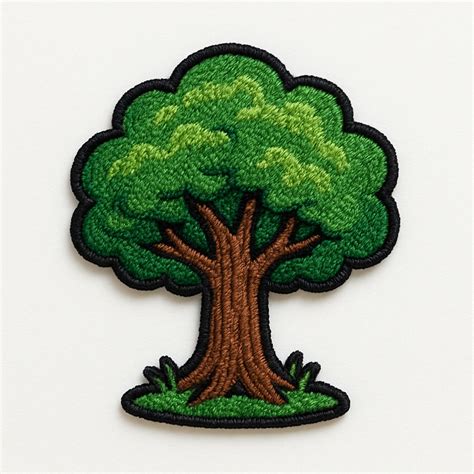 Embroidered Forest Green Dads Love Patch Design For Hats Playground