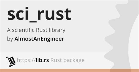 scirust — rust implementation lib rs