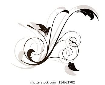 Vectorized Scroll Design Elements Can Be Stock Vector Royalty Free 26711878 Shutterstock