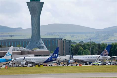 Edinburgh Airport Disrupted With Dozens Of Flights Cancelled After It