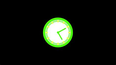 Clock Timer 4k 24810950 Stock Video At Vecteezy