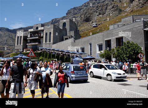 The Lower Cable Car Station Which Runs Cable Cars To The Top Of Table