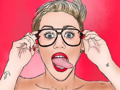 Pop Art Miley Cyrus