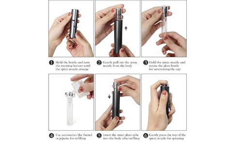 Astonandia 10ml Perfume Refill Bottle Refillable Perfume Bottle Mini
