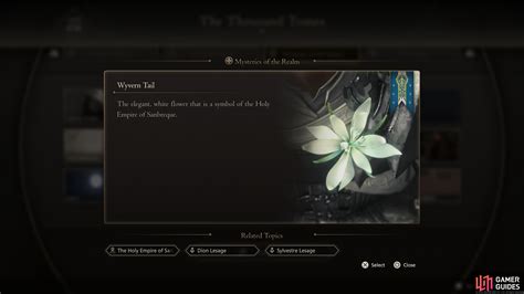 Wyvern Tail Final Fantasy Xvi Database Gamer Guides®