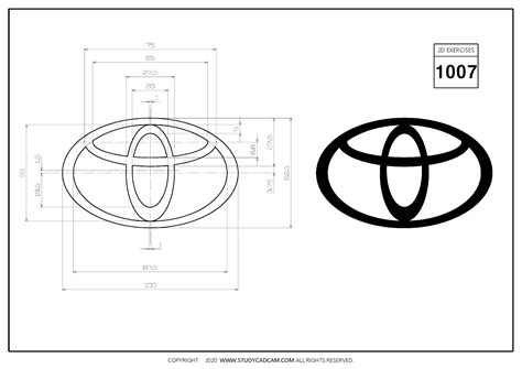 2d Cad Exercises 1007 Artofit 2d Cad Exercises 1007 Artofit