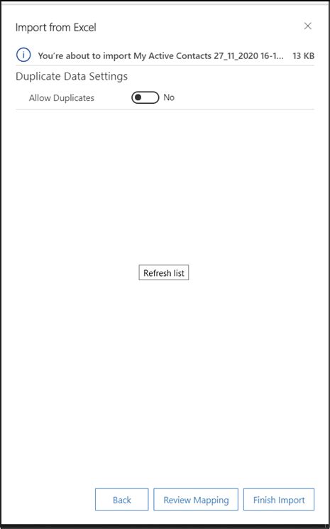 Import Excel Csv From Sub Grid Within Dynamics 365 Adyatantech