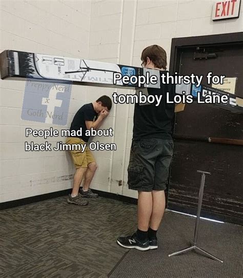 My Adventures With Superman Meme Preppy Nerd X Goth Nerd On Facebook In 2025 Superman Teen