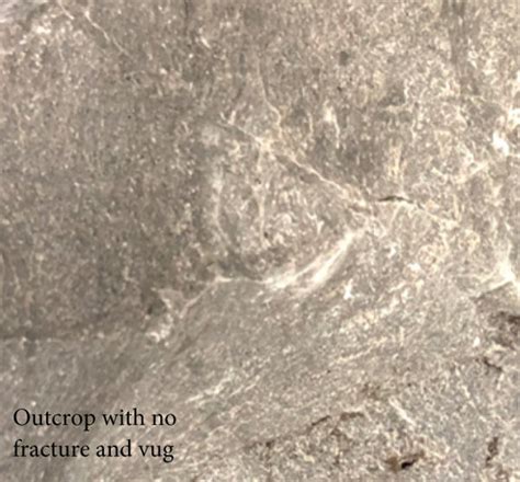Carbonate Outcrop A Fracture Vug Carbonate B Matrix Type
