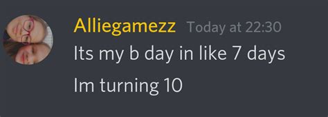 Underaged User Discord