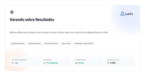 Estrategias Para Manejar Fallos En Iteradores De Rust Labex