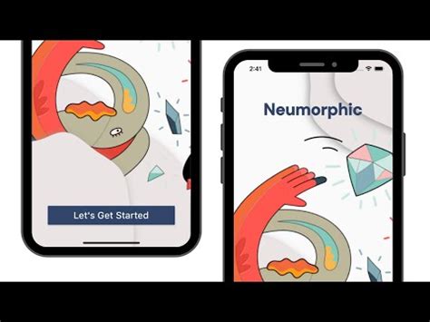 How To Create Complicated Curves In Flutter SVG To Flutter Flutter Neumorphic Home Page