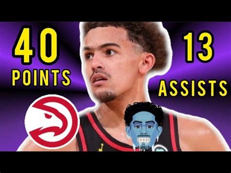 💥 Trae Young 40 Points And 13 Assists In Atlanta Hawks Victory Over Washington Wizards Nba News