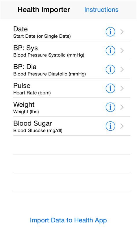 Ios How Can I Import External Data Into Healthkit Ask Different