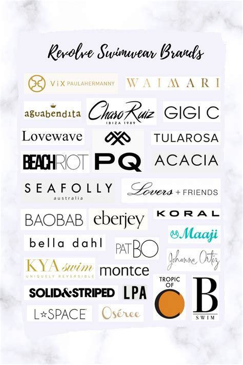 A Massive List Of Swimwear Brands For Resellers Recycled Roses