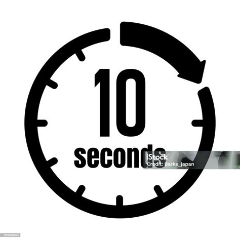 時鐘 計時器 圖示 10秒向量圖形及更多互聯網圖片 互聯網 交通要道 信息圖形 Istock