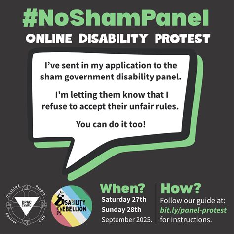 Noshampanel Online Disability Protest Dpac