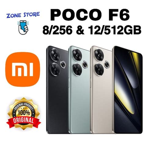 Jual Poco F6 8 256 Gb And 12 512 Gb Xiaomi Poco F6 8gb 256gb And 12 512gb