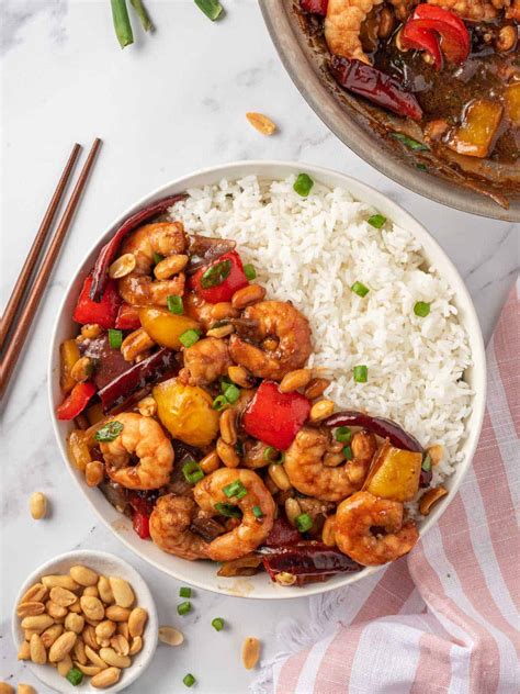 Easy Kung Pao Shrimp Recipe Cookin With Mima