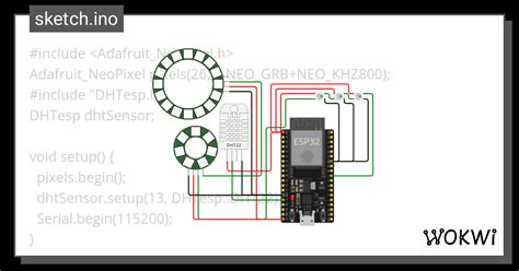 溫度rgb Led燈條 Wokwi Esp32 Stm32 Arduino Simulator 溫度rgb Led燈條 Wokwi Esp32 Stm32 Arduino Simulator