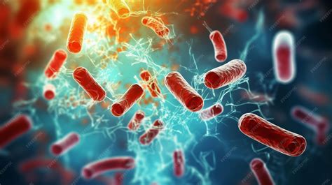 Premium Photo Microorganisms Through A Microscope Ultra Hd Photo