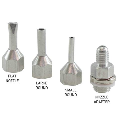 Surebonder Value Pack Glue Gun Nozzle Set Check Valve Small Round