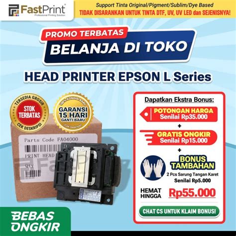 Jual Print Head Printer Epson L565 Jakarta Pusat Fast Print Jakarta