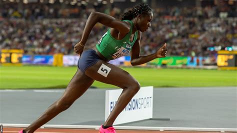 Rhasidat Adeleke Irish Sprinter Breaks Irish 300m Record In New York