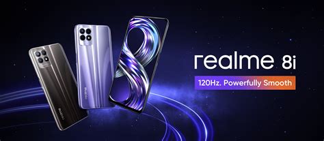 Realme 8i: Günstiges Smartphone mit 120 Hz Display und 50 MP Triple ...