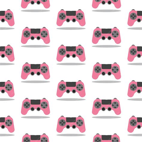 Premium Vector Video Games Pattern Joystick Illustration