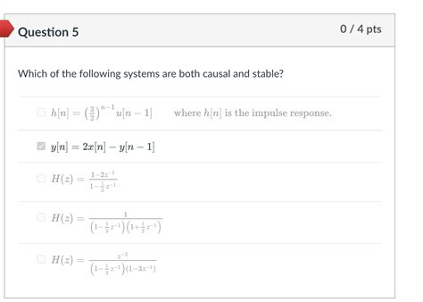 solved question 5 n 0 4 pts nwhich of the following