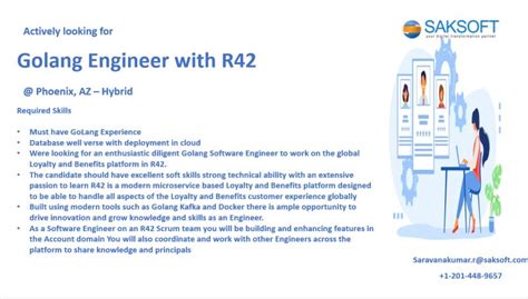 Saravana Kumar On Linkedin Golang R42 C2c Microservices Globalloyalty Kafka Ci Cd