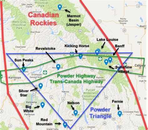 Powder Highway Bc Map At Samara Smalling Blog