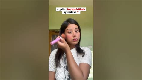 Try This Hack 😍blushhacks Howtofix Makeuptips Easymakeup