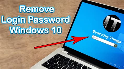 How Do You Remove A Login Password On Windows YouTube