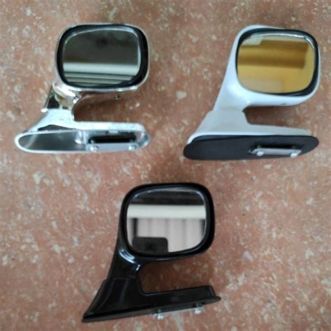 Jual Spion Tambahan Pojok Tanduk Jepit Kap Mesin Mobil Universal Avanza Sedan Warna Crome