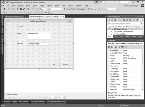 Mfc窗口布局 入门教程 无涯教程网
