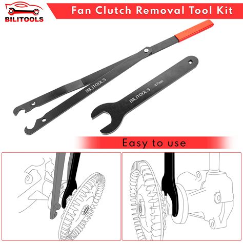 Bilitools Fan Clutch Removal Tool Kit Fan Clutch Wrench