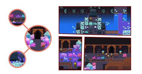 Mczackh Mistery Crystal Cave Sprite Tile Set By Mczackh