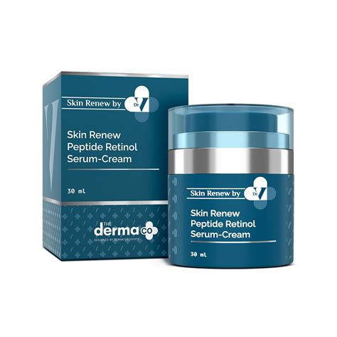 The Derma Co X Dr V Skin Renew Peptide Retinol Serum Cream