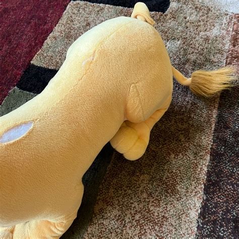 Disney Toys Jumbo Disneys The Lion King Simba Plush Poshmark
