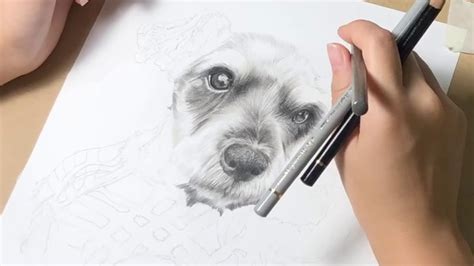 How To Draw A Schnauzer Youtube