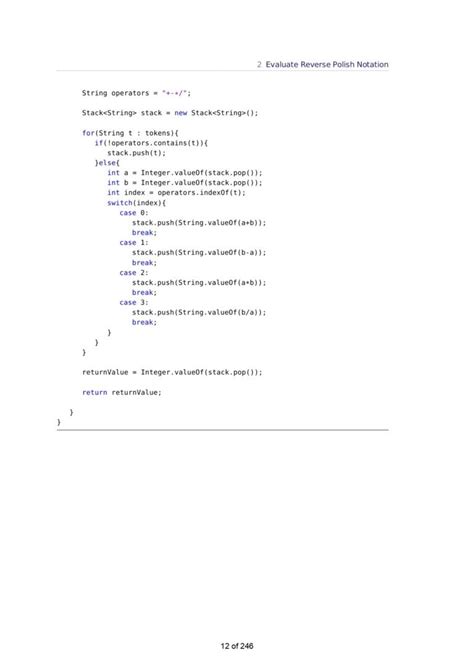 LeetCode Solutions In Java PDF Connect Programming