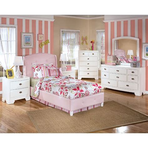 918 The Alyn Youth Pink Bed Bedroom Set By Signature Design By Ashley