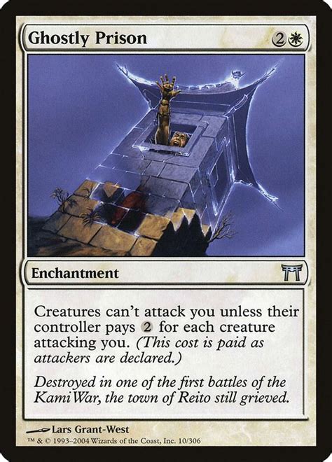 Ghostly Prison Champions Of Kamigawa Magic The Gathering