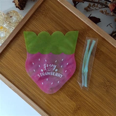 Daiso Strawberry T Wrap Hobbies And Toys Stationary And Craft Occasions And Party Supplies On